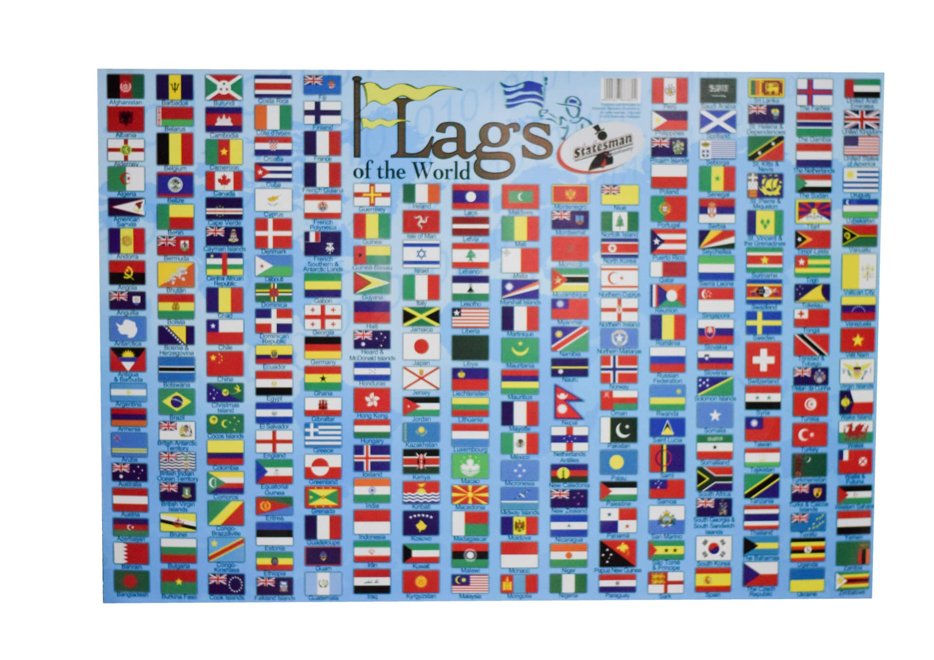 Poster Flags Of The World Statesman Stationery